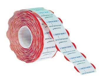 Meditrax Label for Meditrax Gun - Red. Roll of 700, Monitors ...