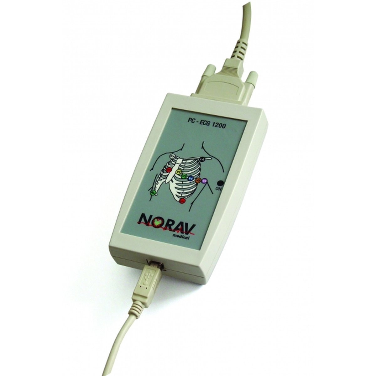 Norav 1200 ECG Replacement Interpretation Software Dongle , ECG Paper ...
