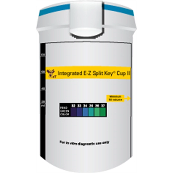 cT E-Z Split II DoA Cup 6 Panel with Adulterants. Box of 25, Drugs of ...